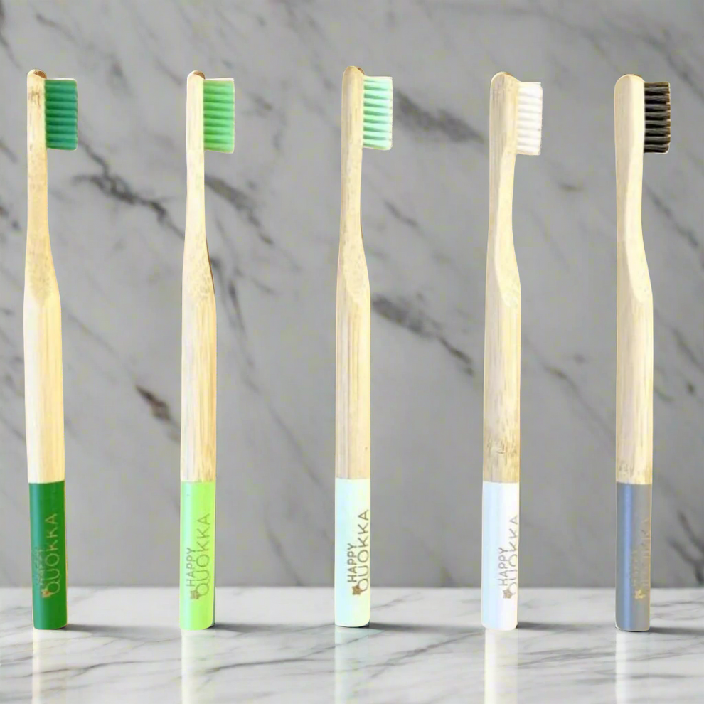 Bamboo toothbrush pack of 5 – Novella Gifts